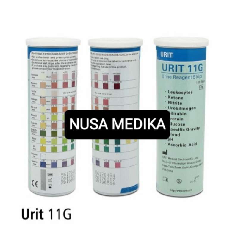 Promo Urit 11G Reagent Onemed strips Diskon 25% di Seller Medika 23 ...