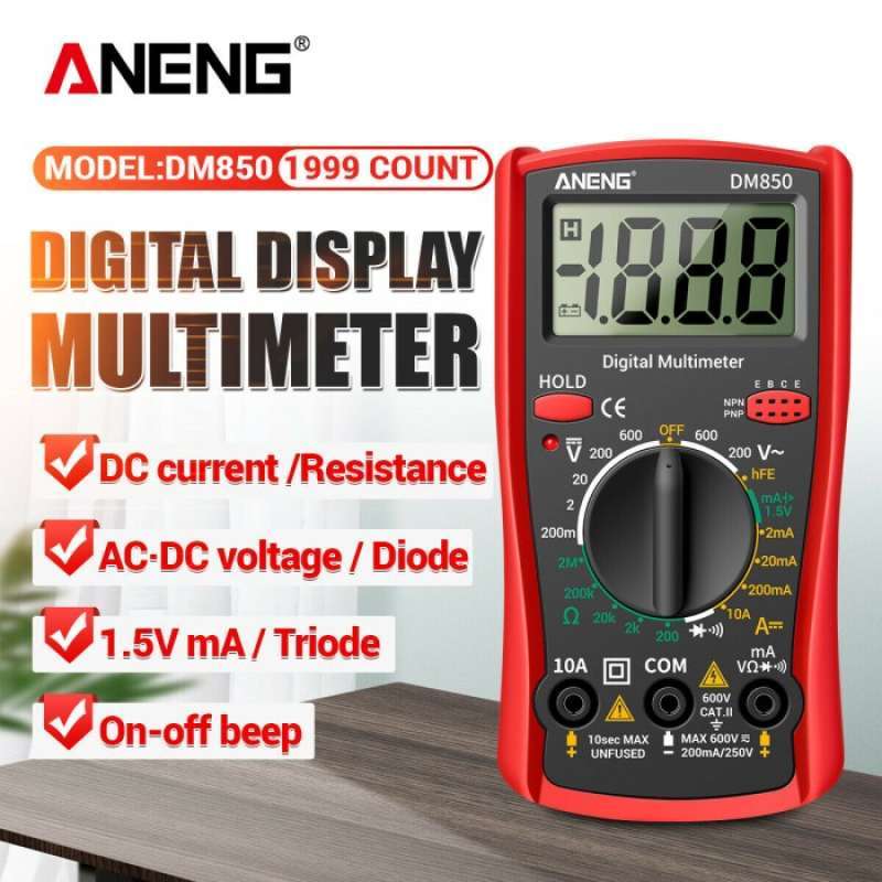 Promo Avometer Alat Ukur Tes Tegangan Listrik Digital Multimeter ...