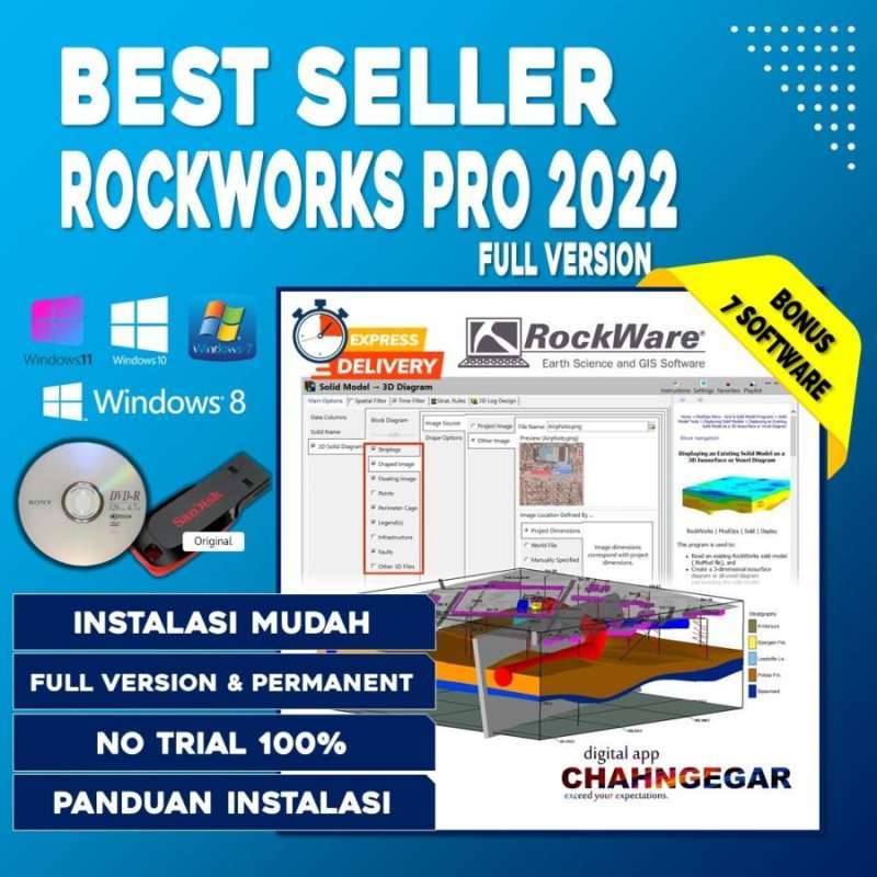 Promo Software Rockware Rock Works 2022 Full Version Aktif Permanent ...