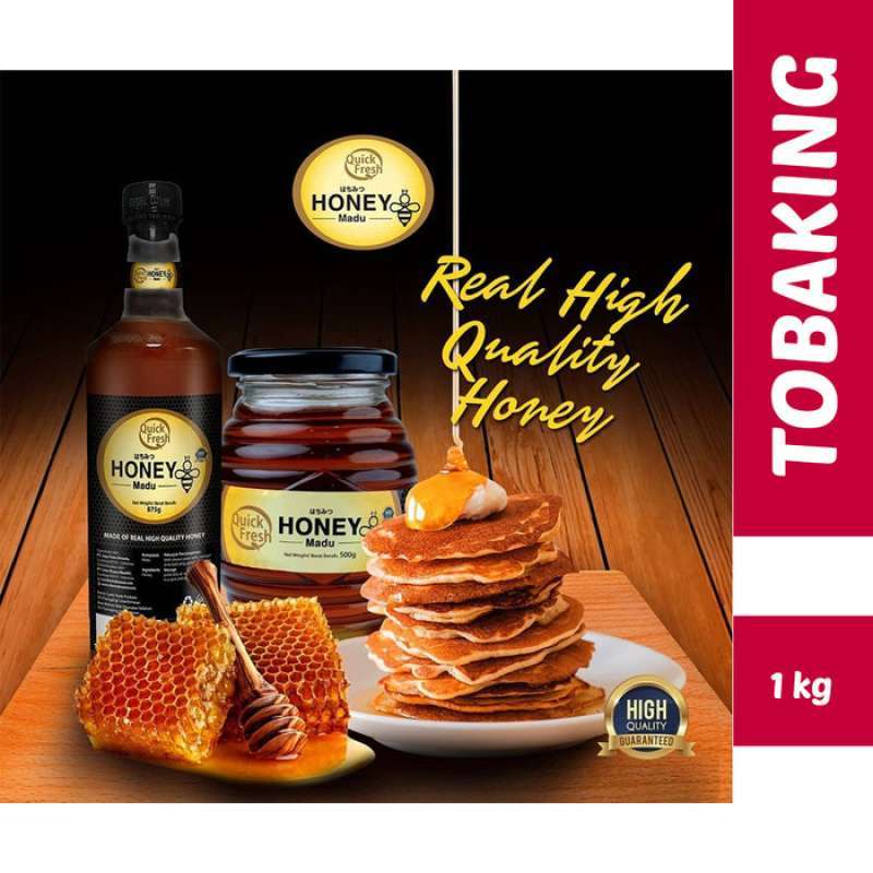 Jual Madu Murni Asli Quick Fresh Honey 1kg Bucket Plastik Di Seller ...