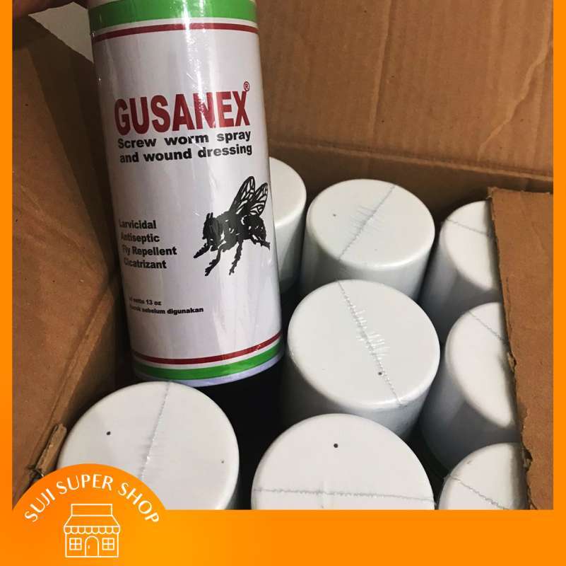 Jual Gusanex Spray Obat Semprot Anti Lalat Untuk Luka Hewan 100% ...