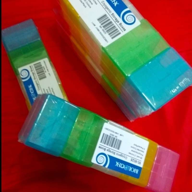Jual 25 WELL POLYPROPYLENE CRYOGENIC MICRO TUBE STORAGE BOX FREEZER ...