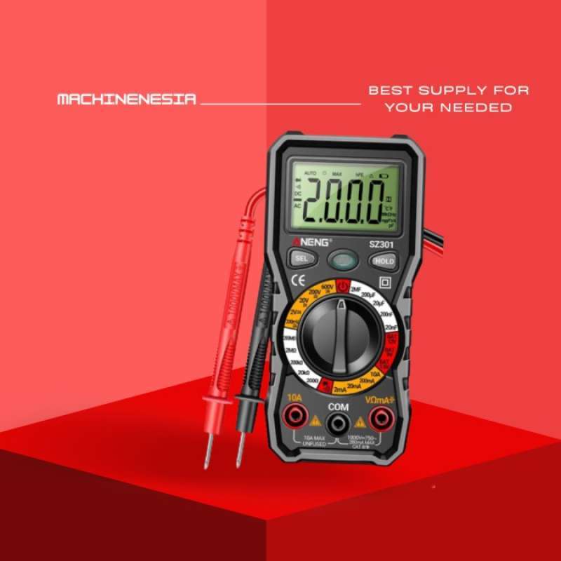 Jual AVOMETER DIGITAL AC DC RESISTOR DIODE SZ01 / MULTIMETER ...