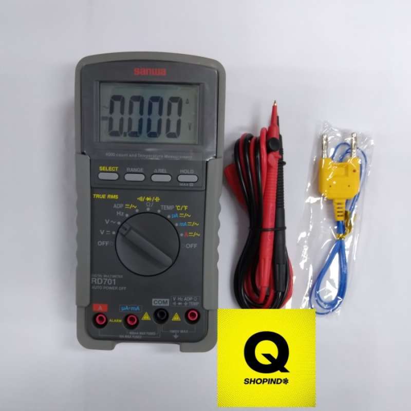 Jual Sanwa Rd701/rd 701 Multimeter Multitester Avometer Digital Di ...