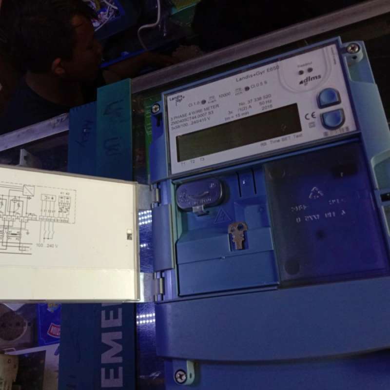 Jual Digital Kwh Meter Landis+gyr E650 3phase Landis+gyr Zmd405ct44 ...