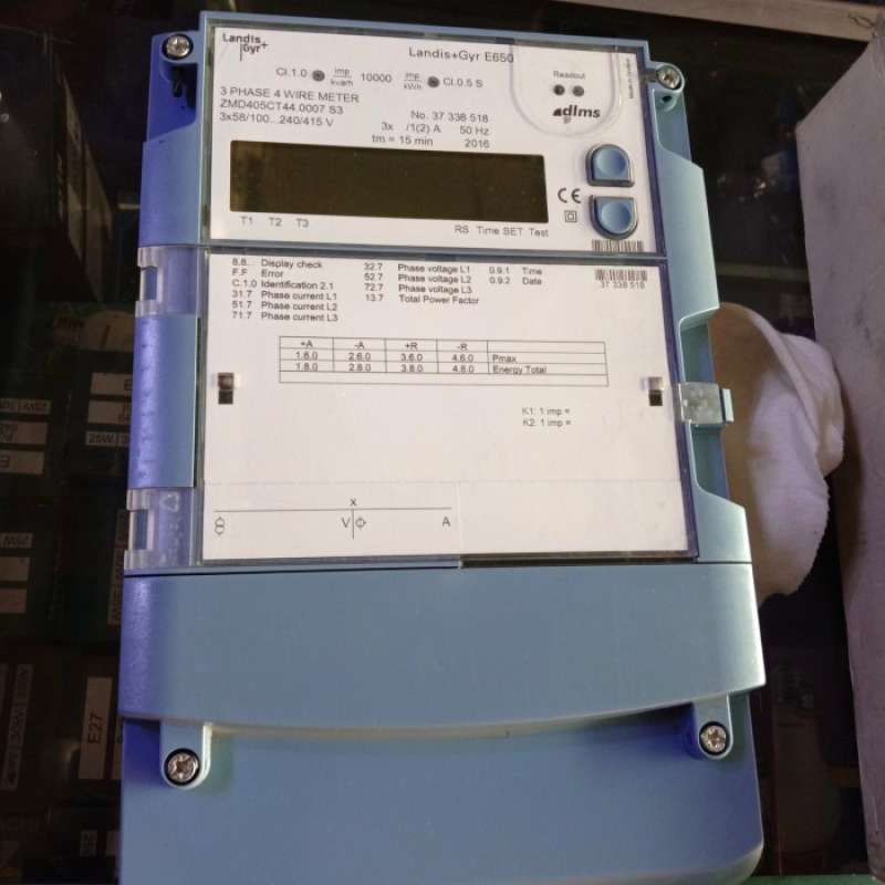 Jual Digital Kwh Meter Landis+gyr E650 3phase Landis+gyr Zmd405ct44 ...