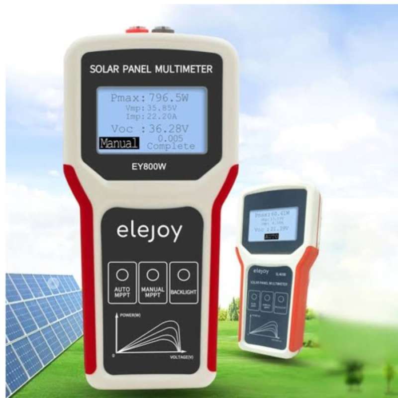 Jual Solar Panel Multimeter Elejoy Ey800w Multitester Digital Panel ...