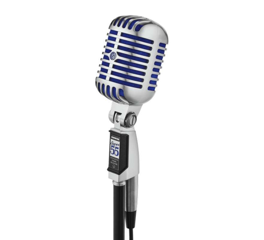 Promo Limited Mic Shure Super 55 Shure Super-55 Deluxe Vocal Microphone ...