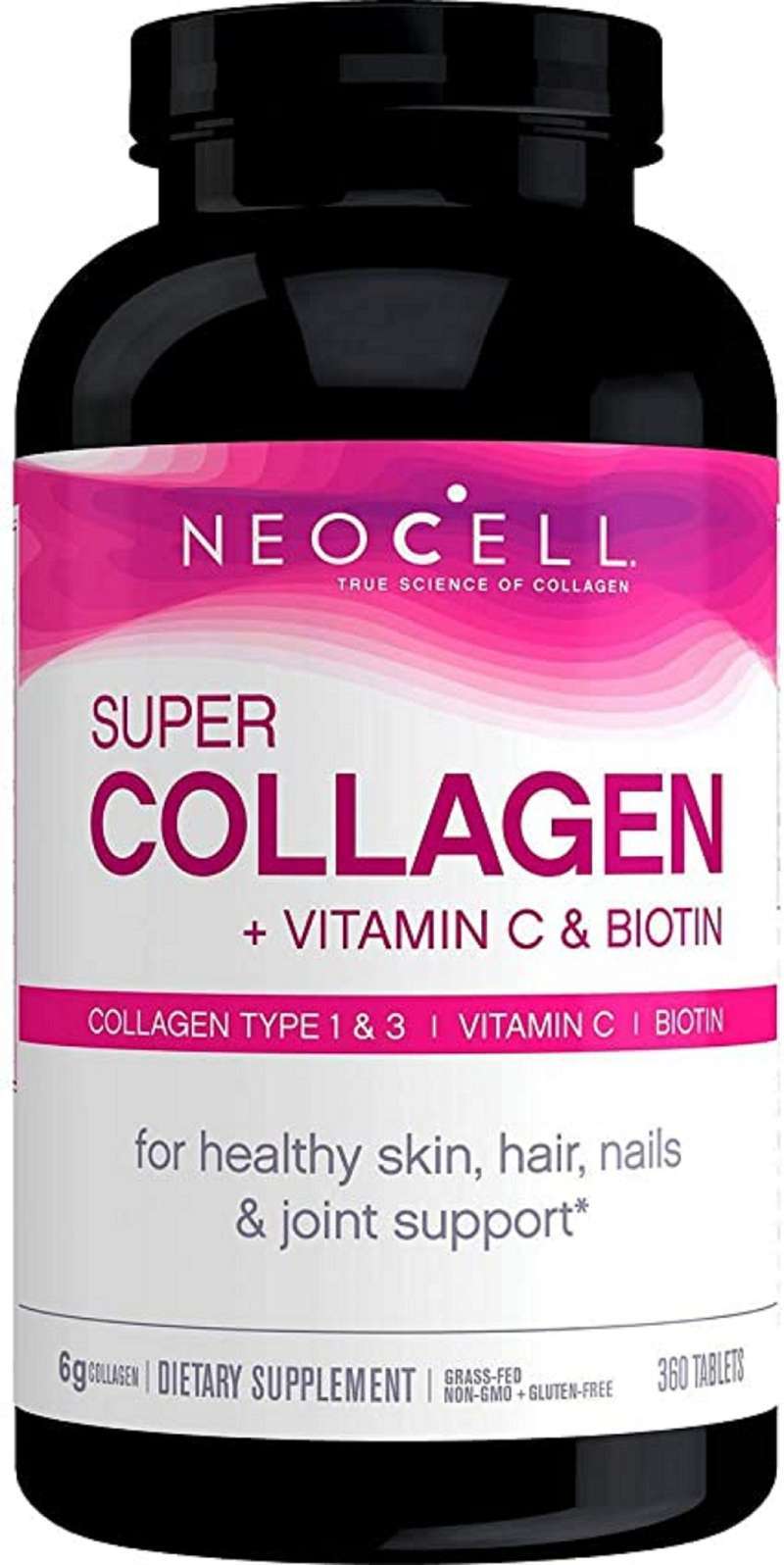 Jual 360 Tablets Neocell Super Collagen + Vitamin C Biotin. Original ...