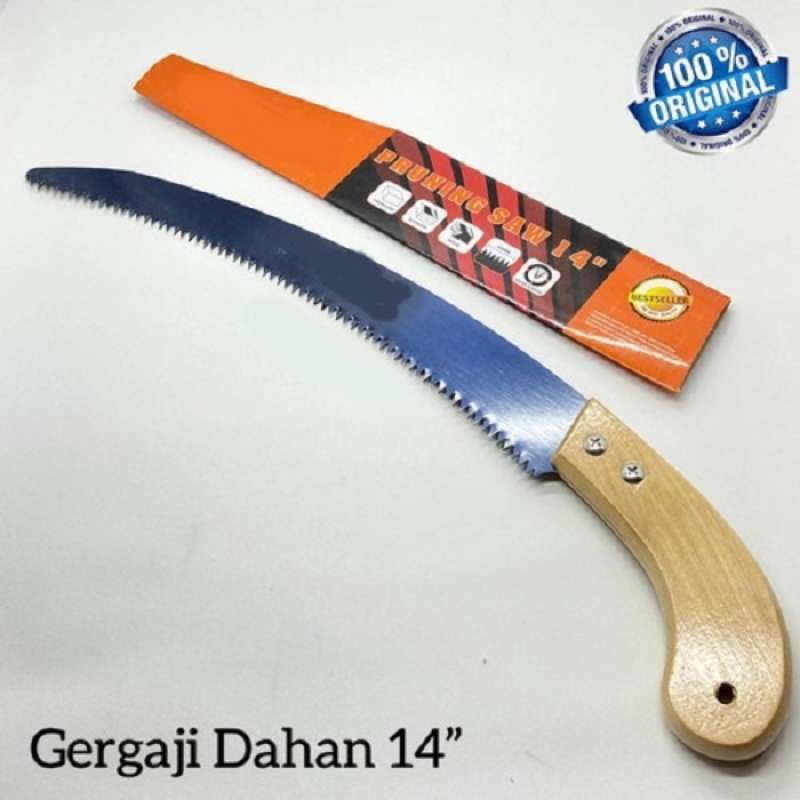Jual Gergaji Pohon 14 Inch Gagang Kayu / Gergaji Kopi / Gergaji Dahan Di Seller Sinar Jaya88 ...