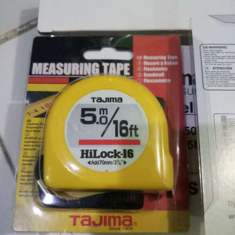 Jual Meteran Tajima 5 Meter Japan/measuring Tape 5 Meter Tajima Original Di Seller Umar Store ...