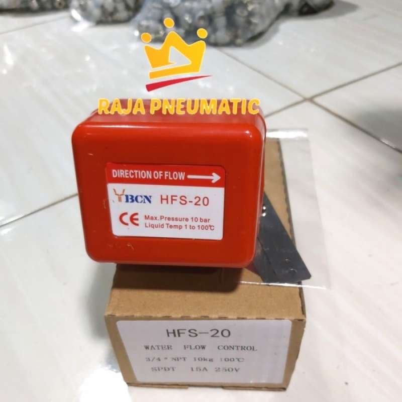 Promo WATER FLOW SWITCH FLOW CONTROL DORECTION OF FLOW 3/4 INCH HFS-20 ...