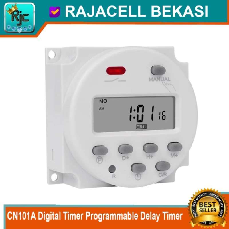 Jual Cn101A Digital Timer Programmable Delay Timer Relay Time Switch Ac Dc - Multicolor di ...