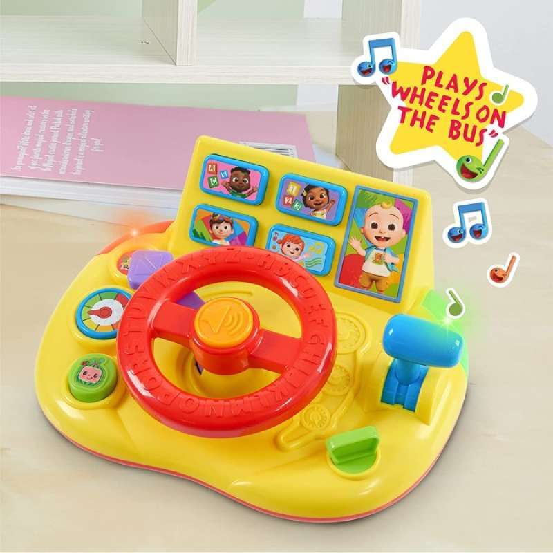 Jual Cocomelon Learning Steering Wheel Mainan Edukasi Setir Original Di ...