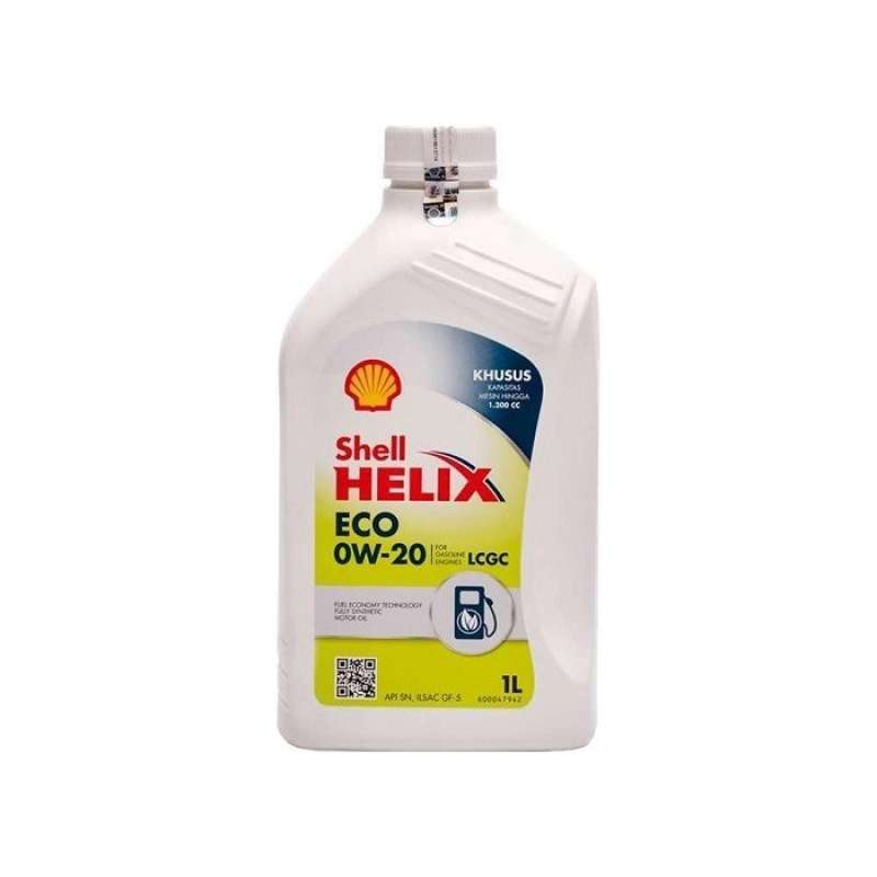 Promo Shell Helix Eco 0W-20 1 liter Diskon 23% di Seller Mqueen Auto ...