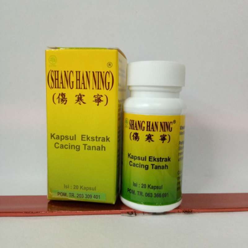 Jual Shang Han Ning Obat Tipes Kapsul Ekstrak Cacing Tanah Di Seller ...