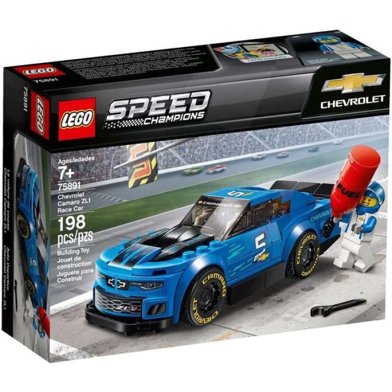 Jual Lego Speed Champions Chevrolet Camaro ZL1 Race Car 75891 di Seller ...