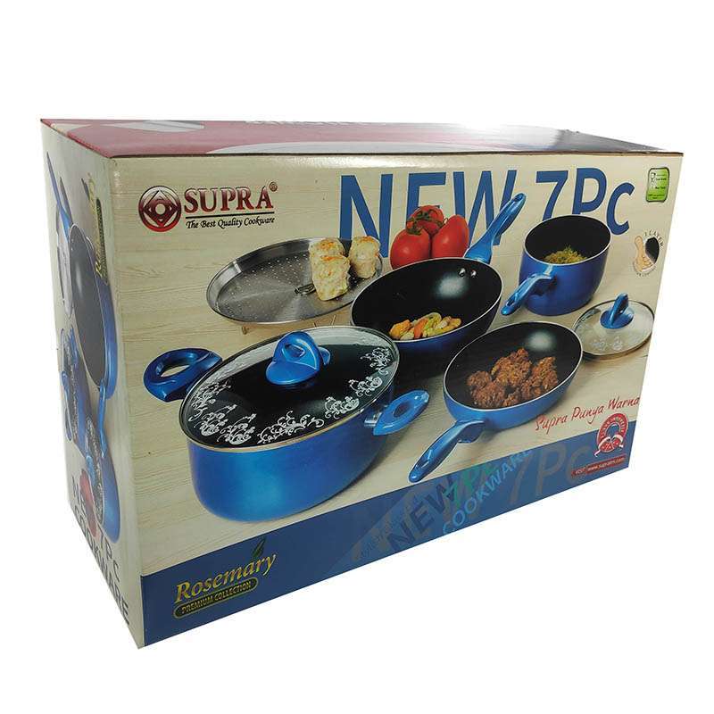 Promo Supra Premium Non Stick Cookware Set 7 Pcs Diskon 15% Di Seller ...