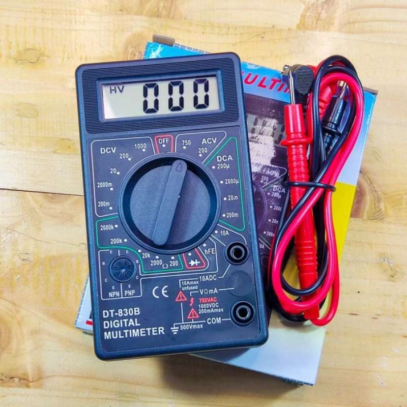 Promo Multimeter Multitester Avometer Digital Alat Ukur Tester Diskon ...