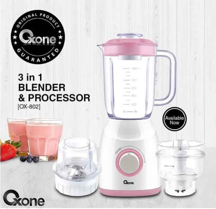 Jual Oxone Classic Blender & Mini Chopper Di Seller Ajmart_collections ...