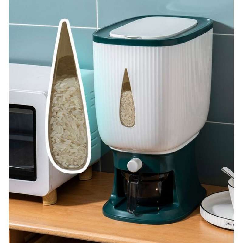 Promo Sk-c360 Dispenser Beras 10 Kg Rice Dispenser Tempat Wadah ...