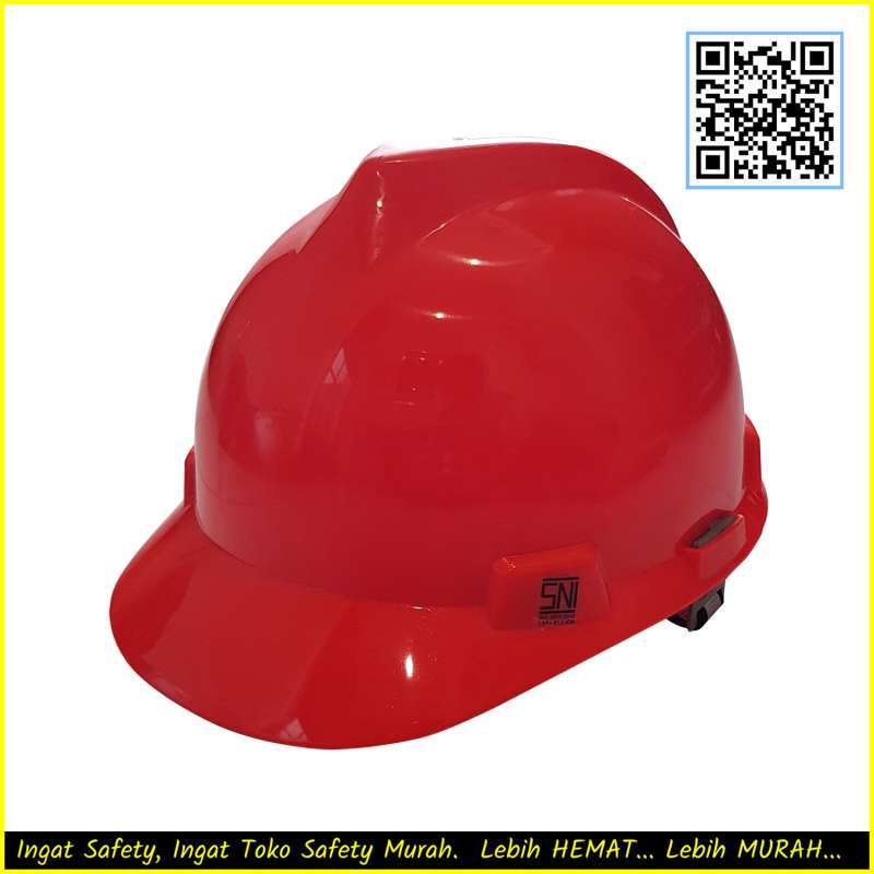 Jual Helm Safety Proyek K3 Hse Sni Helmet Pelindung Kepala Aaa Di ...