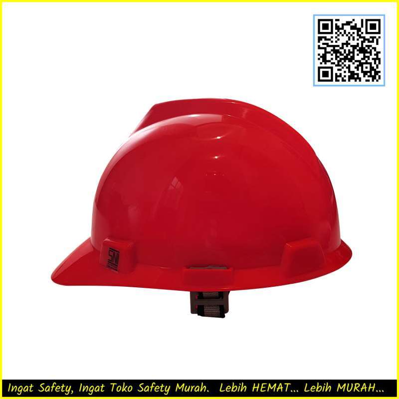 Jual Helm Safety Proyek K3 Hse Sni Helmet Pelindung Kepala Aaa Di ...