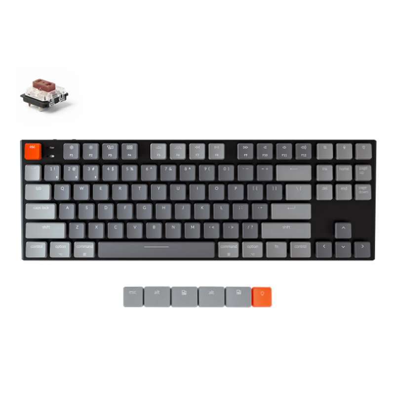 Jual Keychron K1 RGB Backlight Wireless Mechanical Keyboard Version 4 ...
