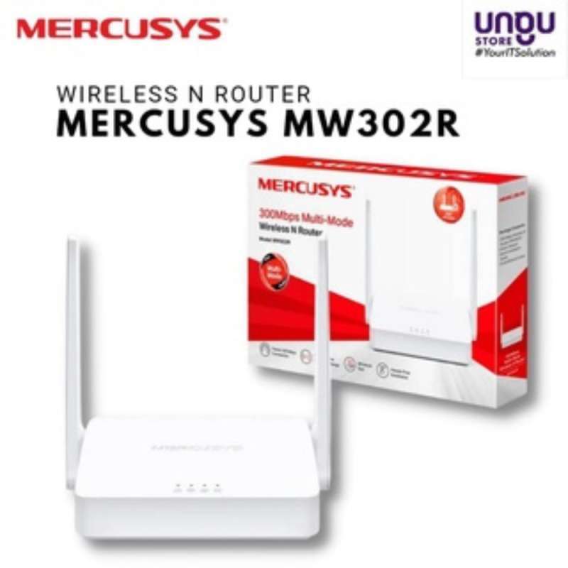 Jual Mercusys MW302R Multi-Mode Wireless N Router 2 Antena 300Mbps di ...