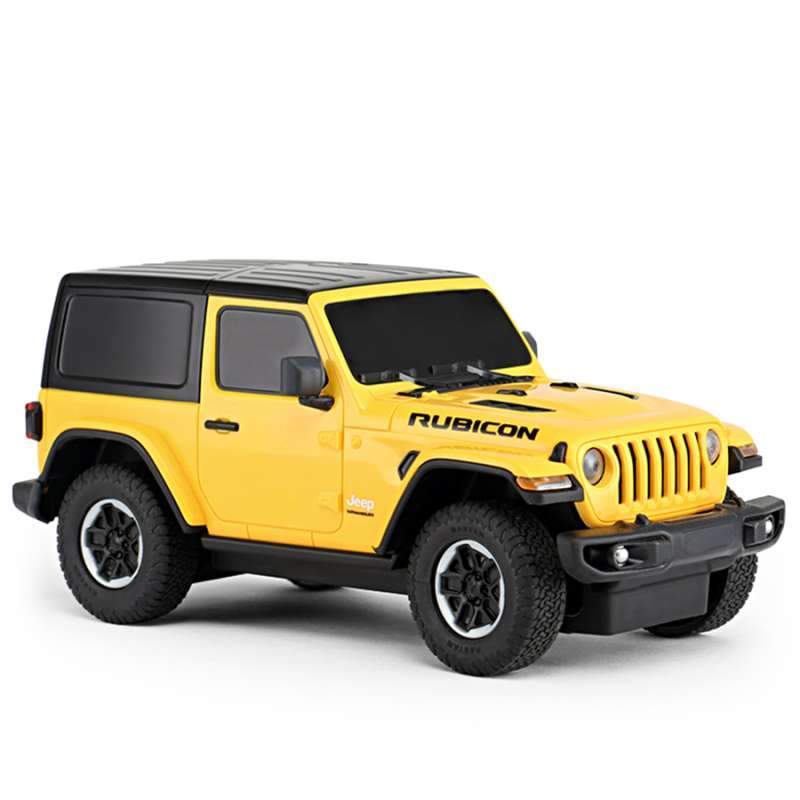 Jual RASTAR RC Jeep Wrangler Rubicon 1/24 Scale 2.4GHz Remote Control Yellow di Seller LIVE4TOYS ...