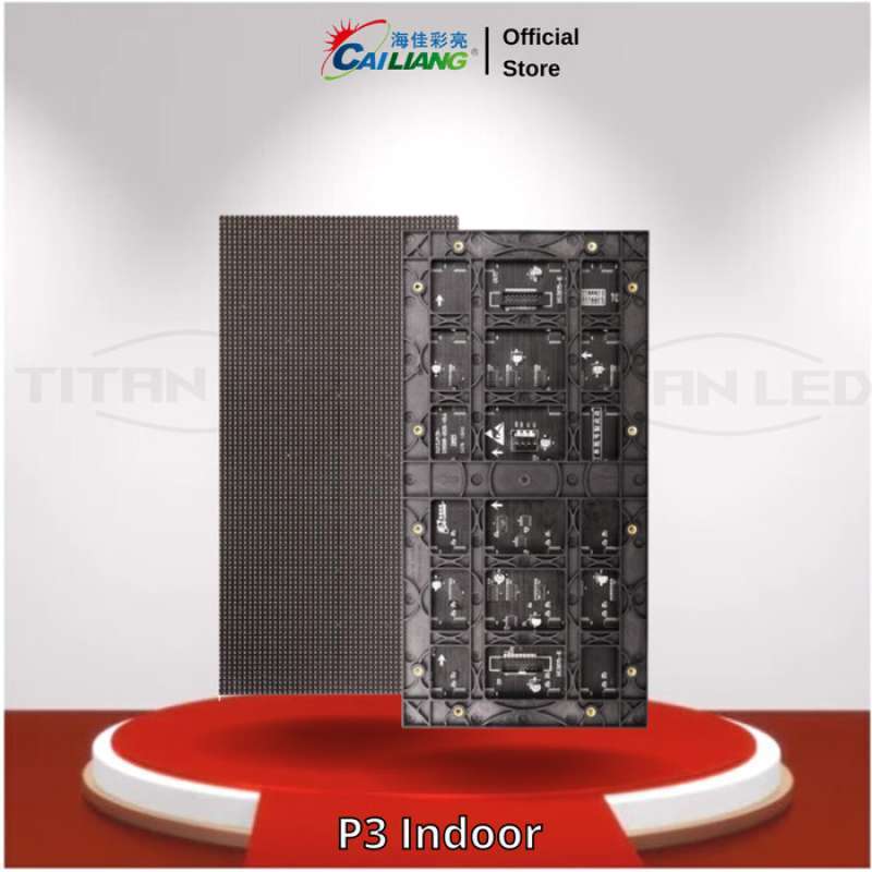 Promo Modul Panel Led P3 Indoor Videotron Talled Cailiang Rgb Smd ...