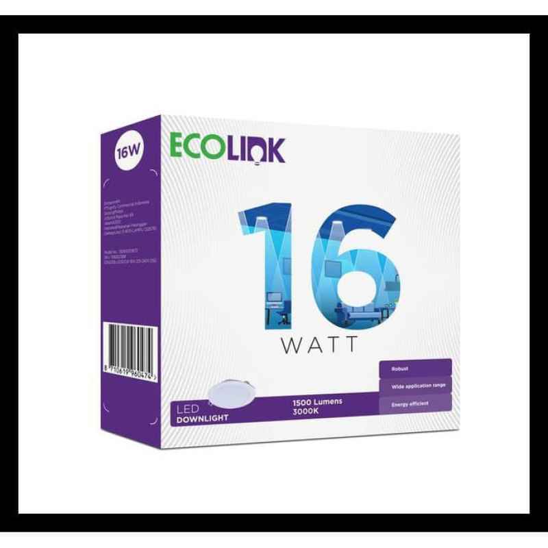 Jual Philips Ecolink Lampu Downlight Led 16 Watt Di Seller Wijaya ...