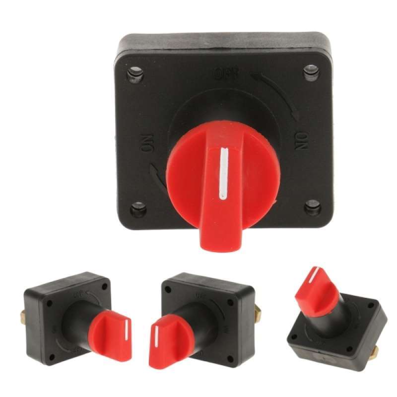 Promo 4pcs 100A Car Boat Battery Master Disconnect Rotary Cut Off ...
