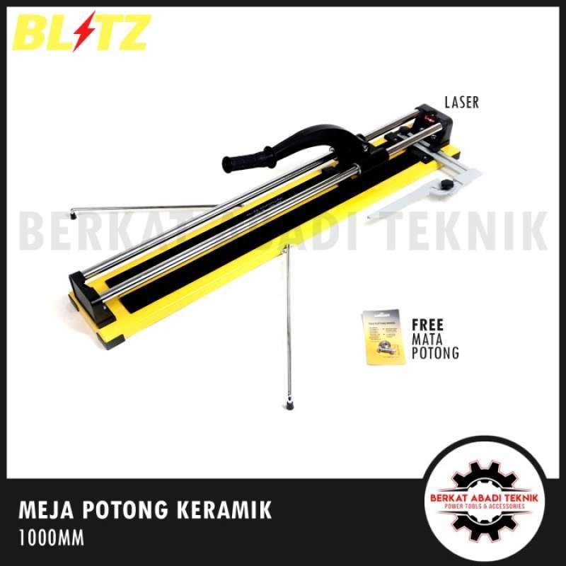 Promo BLITZ Alat Potong Granit Keramik Meja Laser 100cm Manual Tile ...