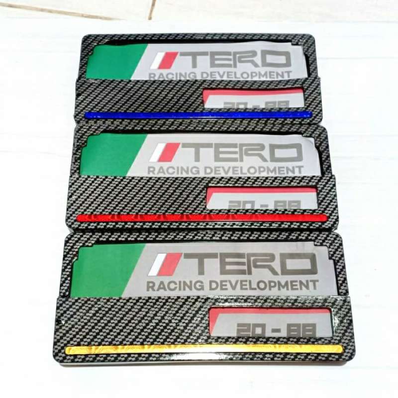 Jual Bingkai Plat Nomor Motor Carbon Universal Di Seller Tdr Autorace ...
