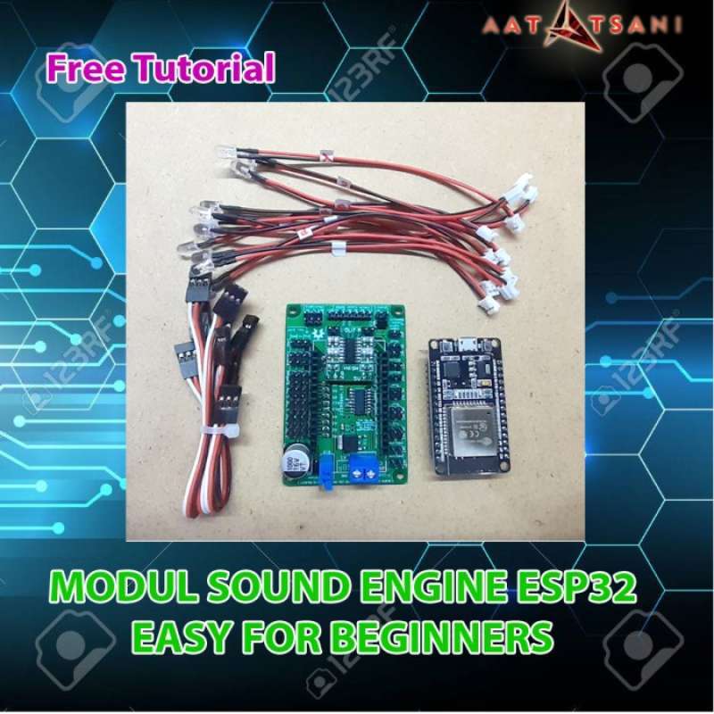 Jual Modul Sound Engine Esp32 Untuk Rc Truck Rc Bus Rc Car Dan Lainnya Multicolor Di Seller