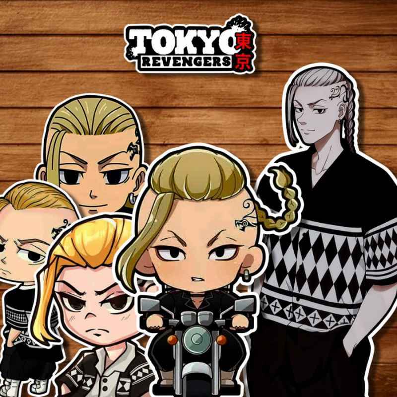 Jual Sticker tokyo revenger Draken / Stiker pack Draken waterproof di ...