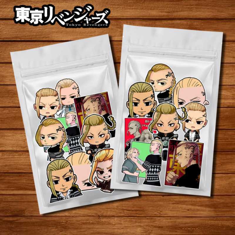 Jual Sticker tokyo revenger Draken / Stiker pack Draken waterproof di ...