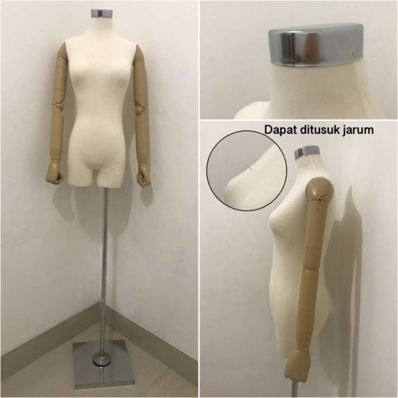 Jual MANEKIN TANGAN KAYU (KEPALA PLAT) di Seller Uhilaa Shop - | Blibli