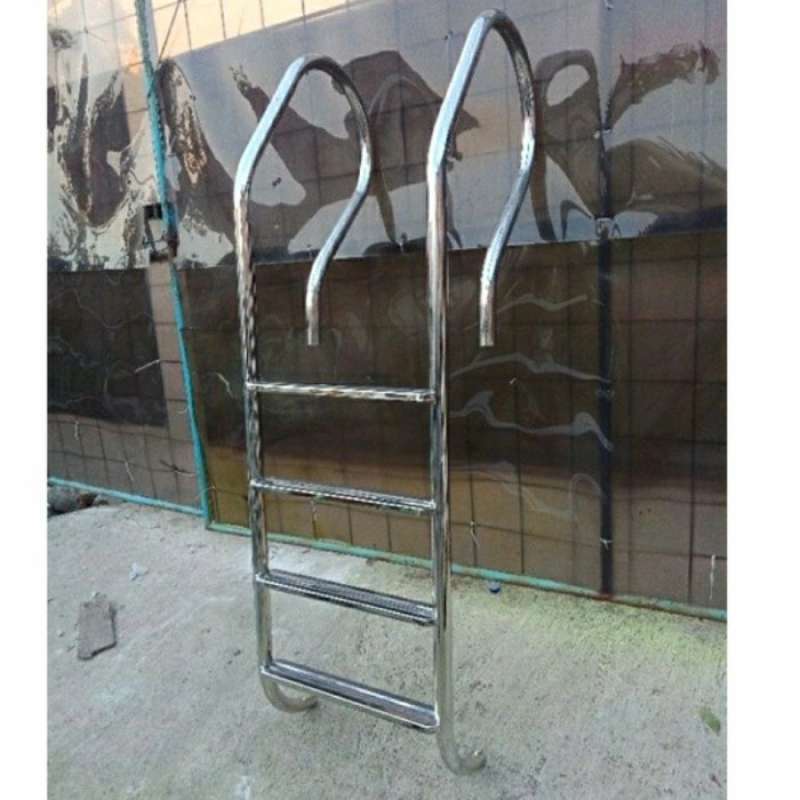 Promo Tangga Kolam Renang 4 Trap / Tangga Kolam Renang Stainless Sus ... Promo Tangga Kolam Renang 4 Trap / Tangga Kolam Renang Stainless Sus ...