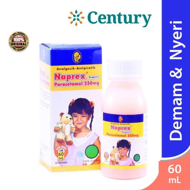 Promo Naprex 250 MG 60 ML / Penurun demam / Obat OTC Diskon 23% di ...