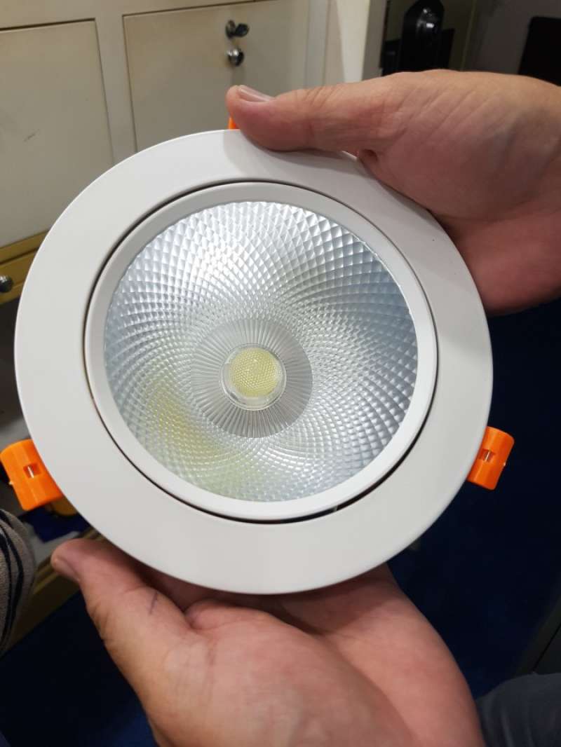 Promo Lampu Downlight COB 30 watt HOKISTAR / Lampu Spotlight / Lampu ...
