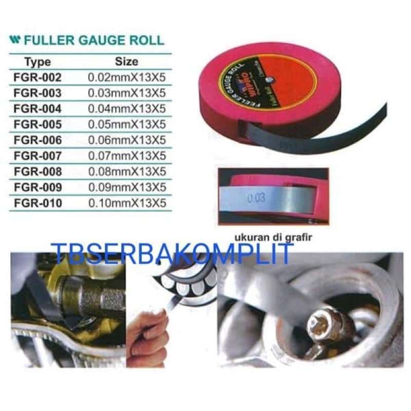 Jual Wipro Feeler Gauge Roll Original Murah - Harga Diskon Maret 2024 ...