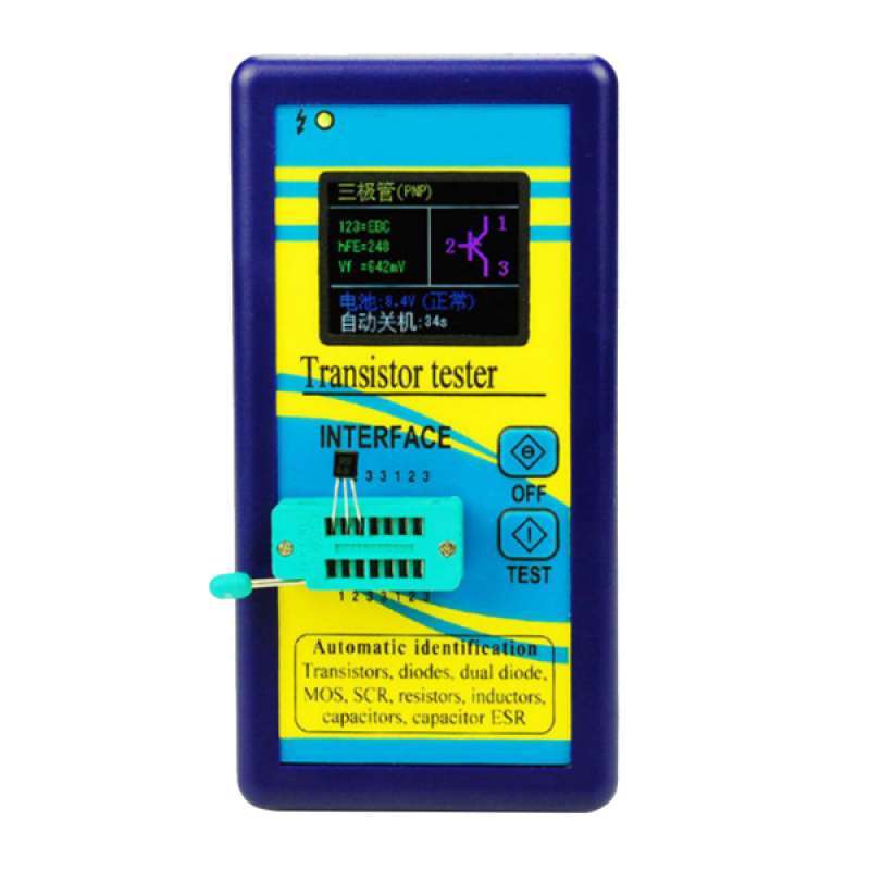 Jual M328 Transistor Tester Version Resistor Inductor Capacitance Di ...