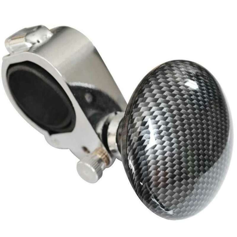 Jual Power Knob Handle Steering Wheel Ball Carbon Fiber Knob Stir Mobil ...