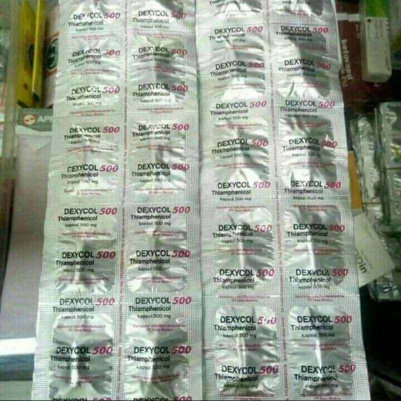 Jual Dexycol 500mg/strip isi (10 kapsul)obat resep dokter di Seller ...