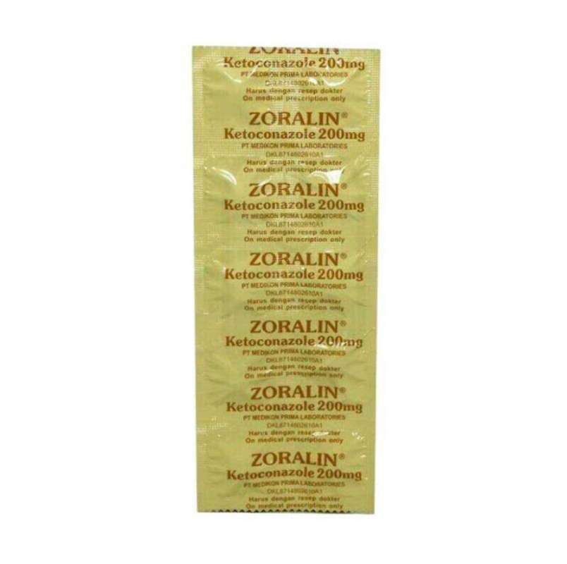 Promo zoralin tablet/strip/10tablet Diskon 1% di Seller Apotek online ...