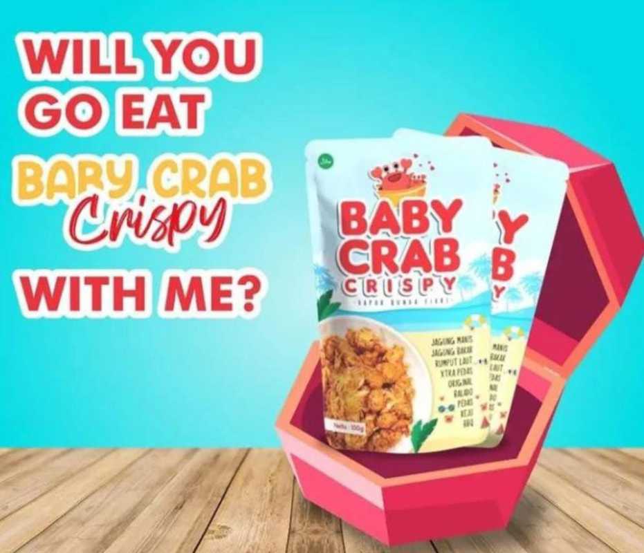 Jual Snack Baby Crab Crispy Rumput Laut Di Seller Dapur Bunda Fikri ...
