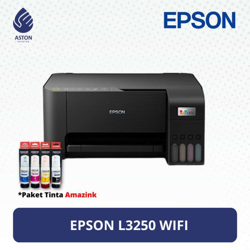 Jual Printer EPSON L3250 EcoTank A4 Wi-Fi All-in-One - Tinta Amazink di ...