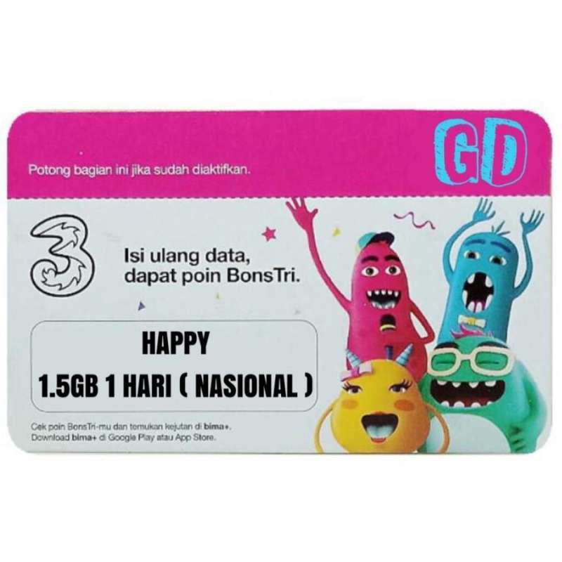 Jual Voucher Tri 3 Gb 3 Hari Spesifikasi Original, Murah & Diskon Harga ...